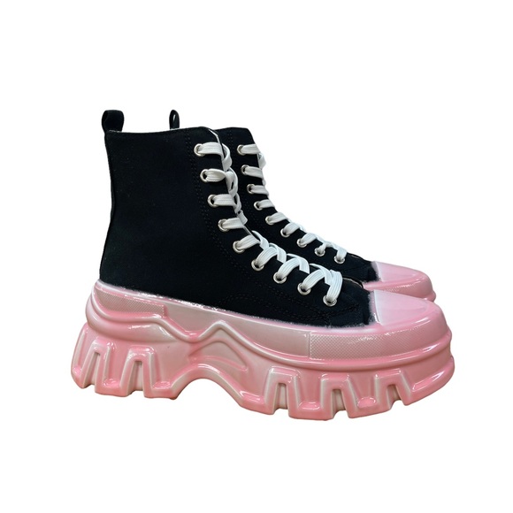 Mata Shoes | Shoes | Mata Shoes Throw It Up Pink High Top Converse ...